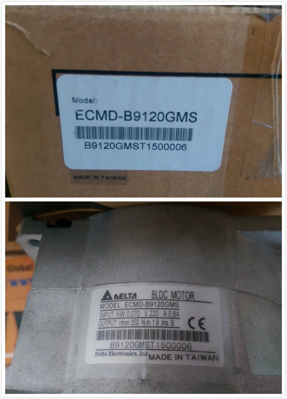 DELTA ECMD-B9120GMS BLDC MOTOR - 裕益科技自動化設備可程式編碼器PLC分散式控制系統DCS